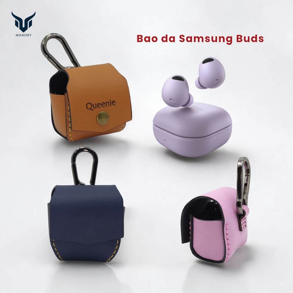 Ốp da Samsung Buds 2 Pro | Buds Pro | Buds Live | Buds 2 - Manory ...