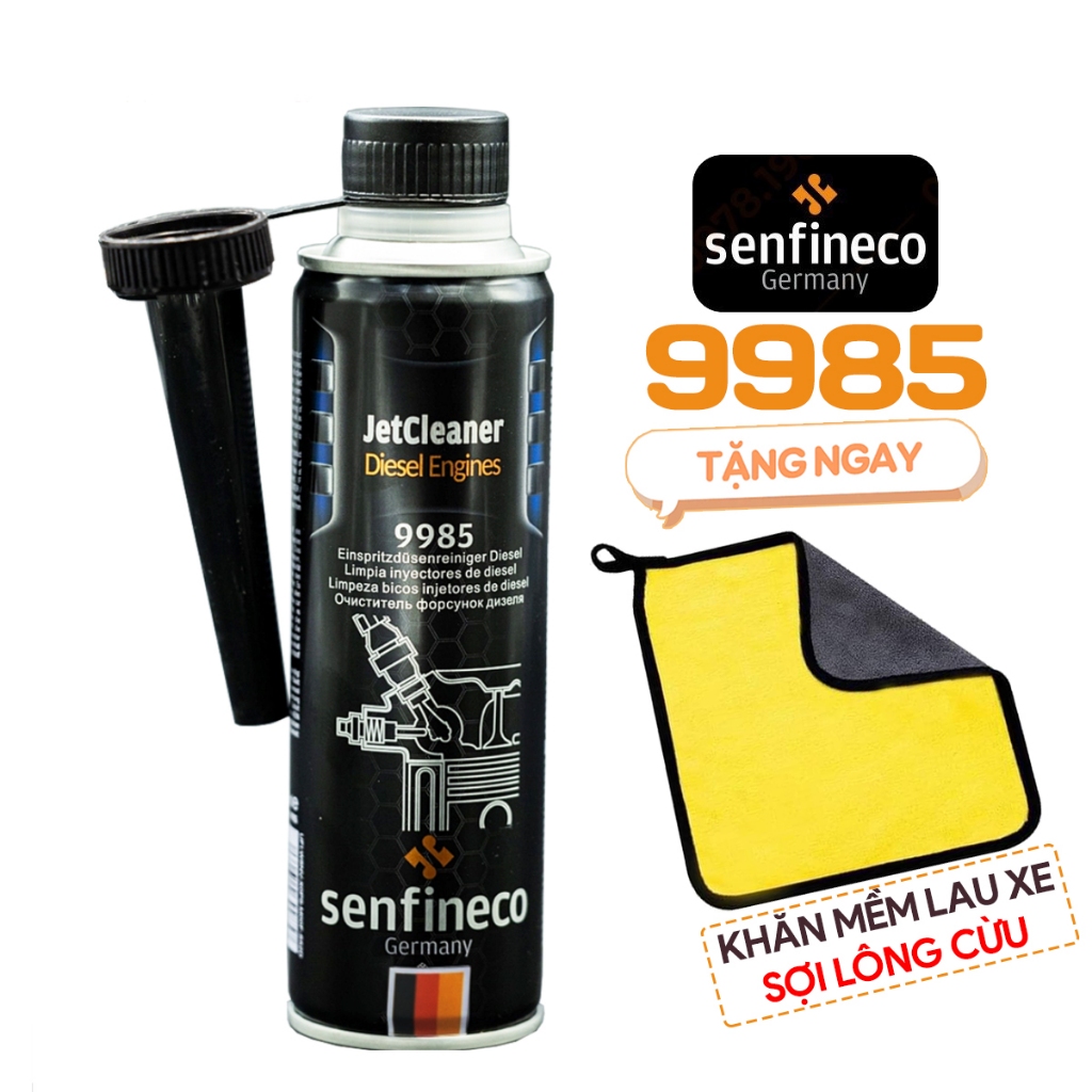 Senfineco 9985 300ml, Phụ Gia Súc Béc Dầu Diesel, Giúp Làm Sạch, Tăng ...