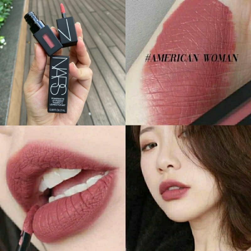 Son Kem Nars PowerMatte Lip Pigment 2ml Màu 112 AMERICAN WOMAN | Shopee Việt Nam