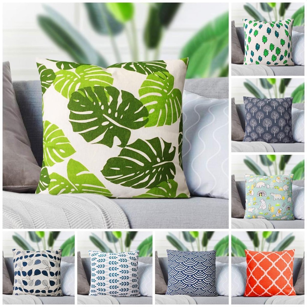 Gối vuông tựa sofa trang trí phòng trà, cafe, gối ôm 40cmx40cm, gối tựa ...