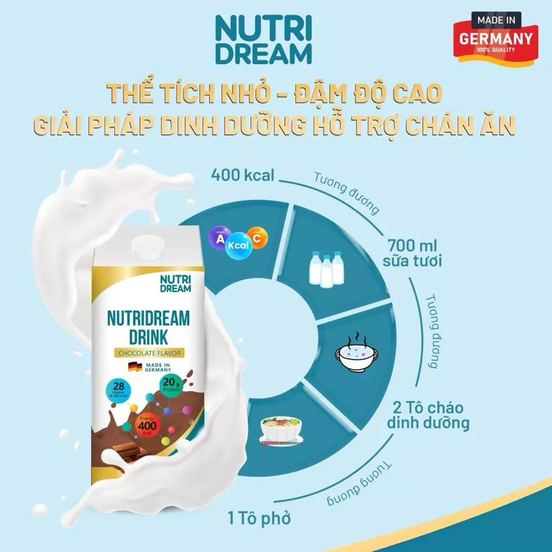 Nutridream Drink (hương vị socola) | Shopee Việt Nam