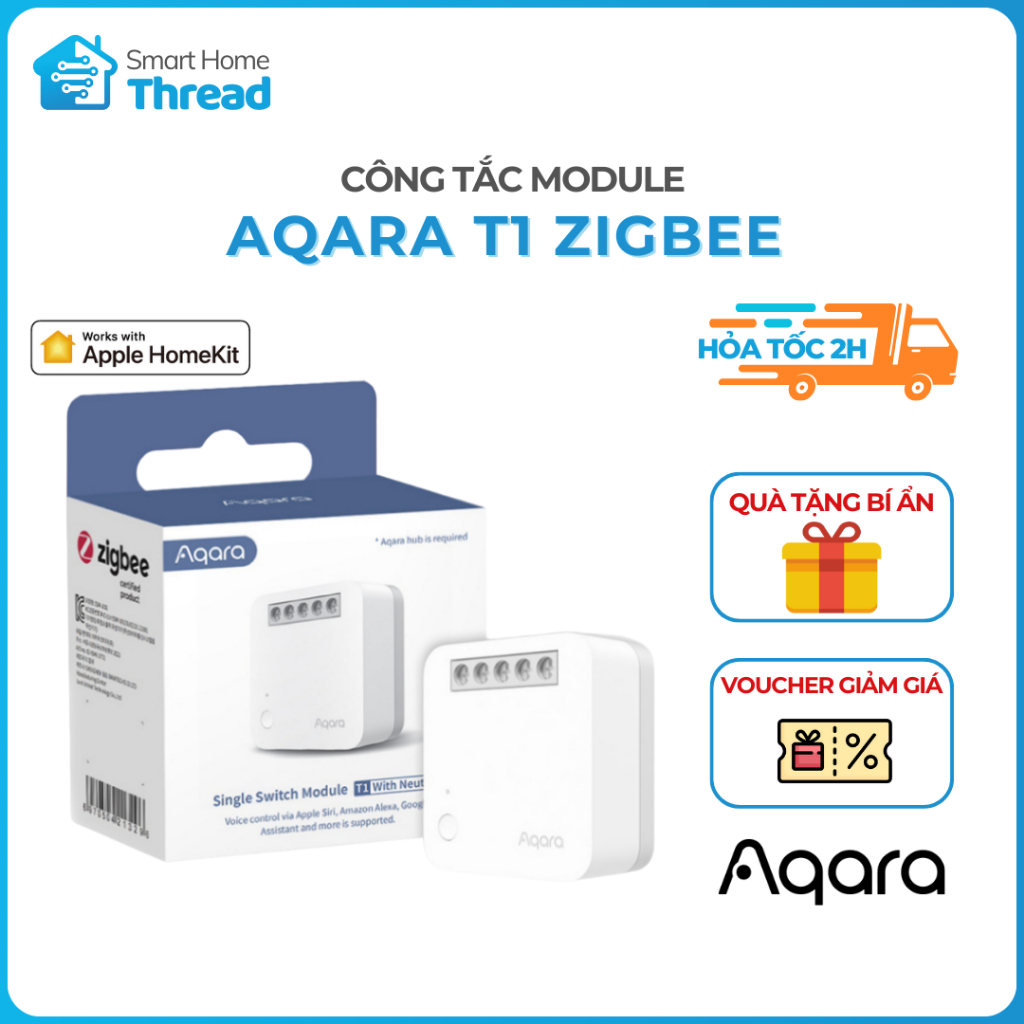 Công Tắc Module Aqara T1 Zigbee - Relay Aqara Single Switch Module ...