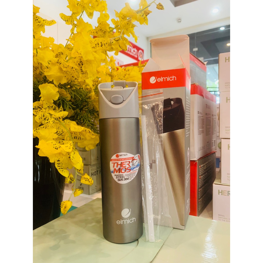 Bình giữ nhiệt inox 304 Elmich 550ml EL2967 (bảo hành 6 tháng) | Shopee Việt Nam