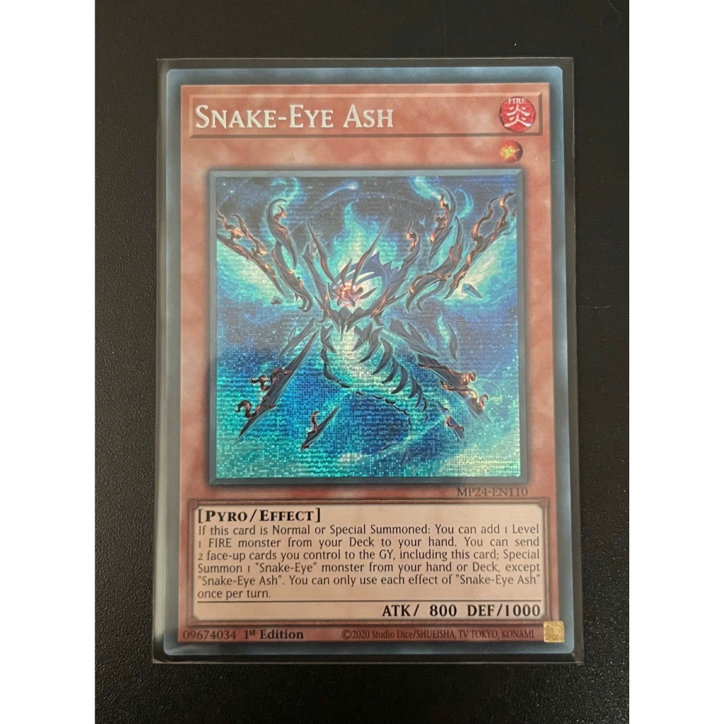 [Thẻ bài Yugioh] - [TCG-UK] - MP24-EN110 - Snake-Eye Ash - Prismatic ...