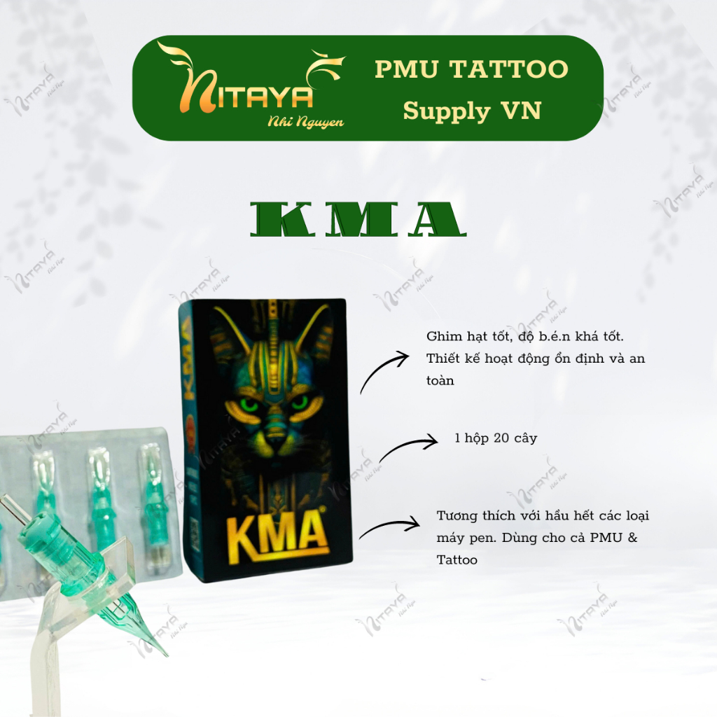 Kim pen phun xăm KMA, Kim mèo đen | Shopee Việt Nam