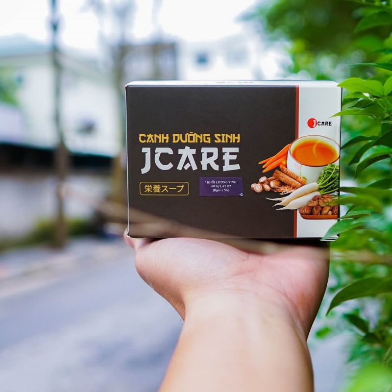 Canh Dưỡng Sinh JCare hộp 8 gói | Shopee Việt Nam