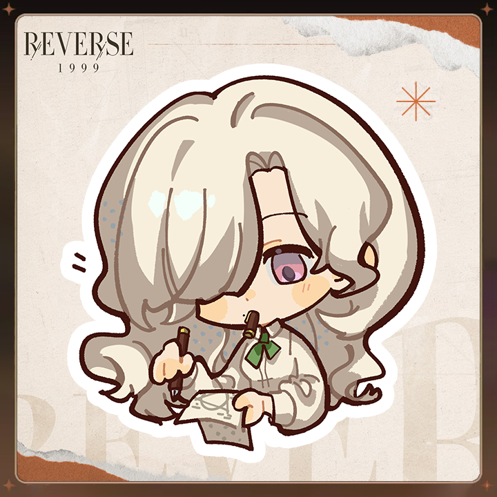 [Reverse 1999] Sticker Chibi Windsong, Avgust và Vila | Shopee Việt Nam