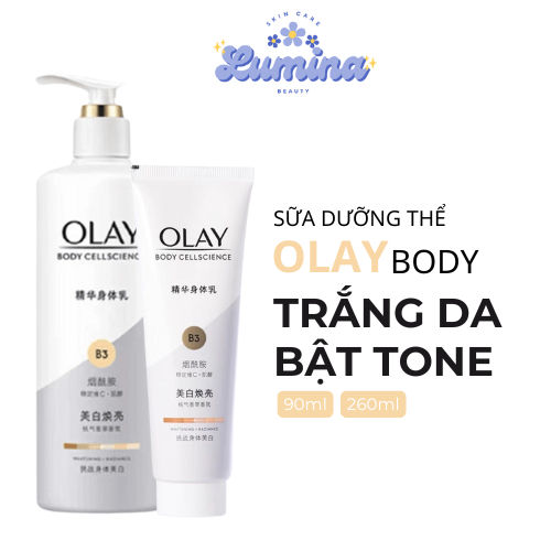 Sữa Dưỡng Thể OLAY Body B3 Vitamin C Optic Glow Radiance - Dưỡng Thể ...