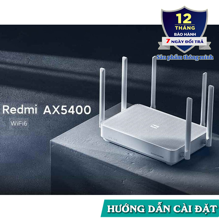 Bộ phát Wifi Router Xiaomi Redmi AX5400 băng tần kép - Wifi 6 5400Mbps ...