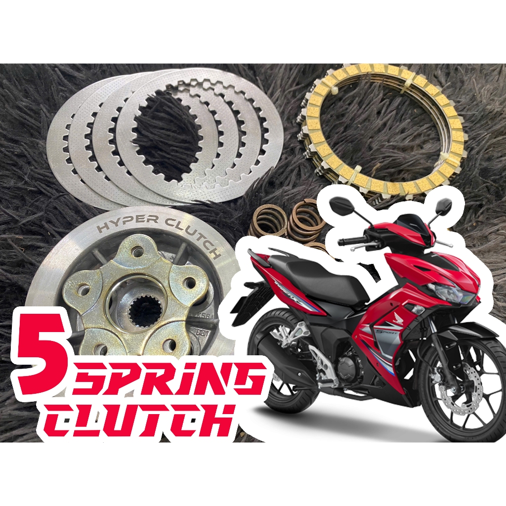 Nhôm Nồi 5 Lò Xo HYPER CLUTCH cho Winner SONIC RS150 RSX150 GTR150 (CBR ...
