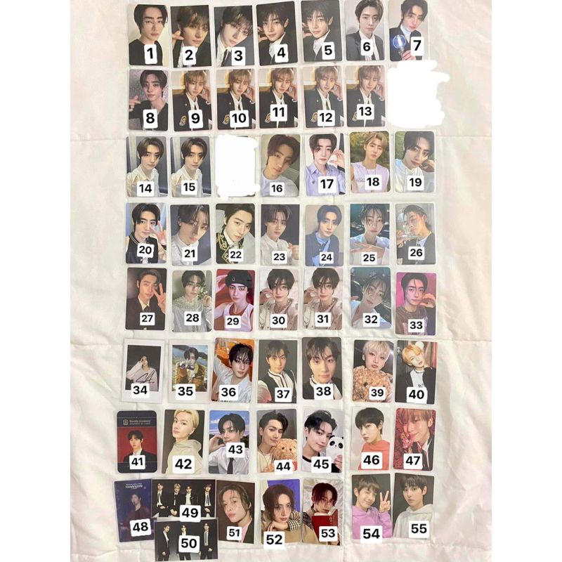 [Đọc Kĩ Mô Tả] Ảnh Thẻ Bo Góc Enhypen Giá Trị Trên 500 Chính Hãng - Heeseung, Jay, Jake ...