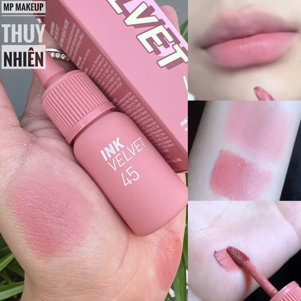 Son kem Ink 45- Pink beige nude - Màu base hồng baby | Shopee Việt Nam