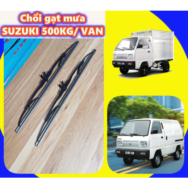 Chổi gạt mưa xe tải SUZUKI 500KG ( su cóc) BLIND VAN 700kg gọng xương ...