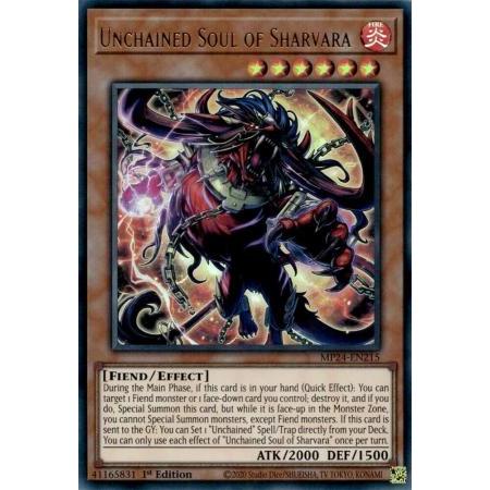 [Thẻ bài Yu-gi-oh] Unchained Soul of Sharvara - MP24-EN215 - Ultra Rare ...