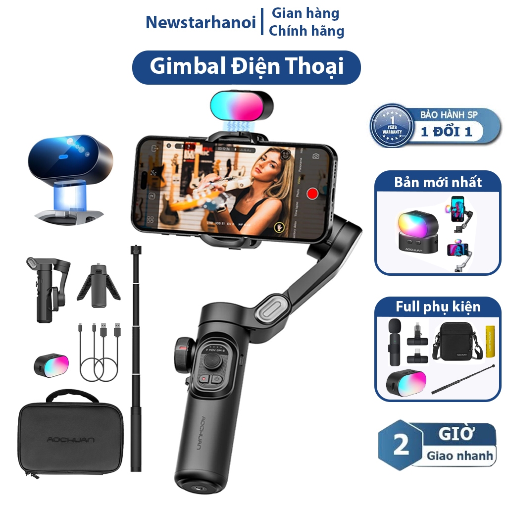 Gimbal chống rung điện thoại Smart XE, Gậy quay video chống rung tốt hơn Gimbal smart xpro ...