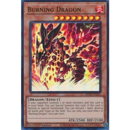 [Thẻ bài Yu-gi-oh] Burning Dragon - MP24-EN251 | Shopee Việt Nam