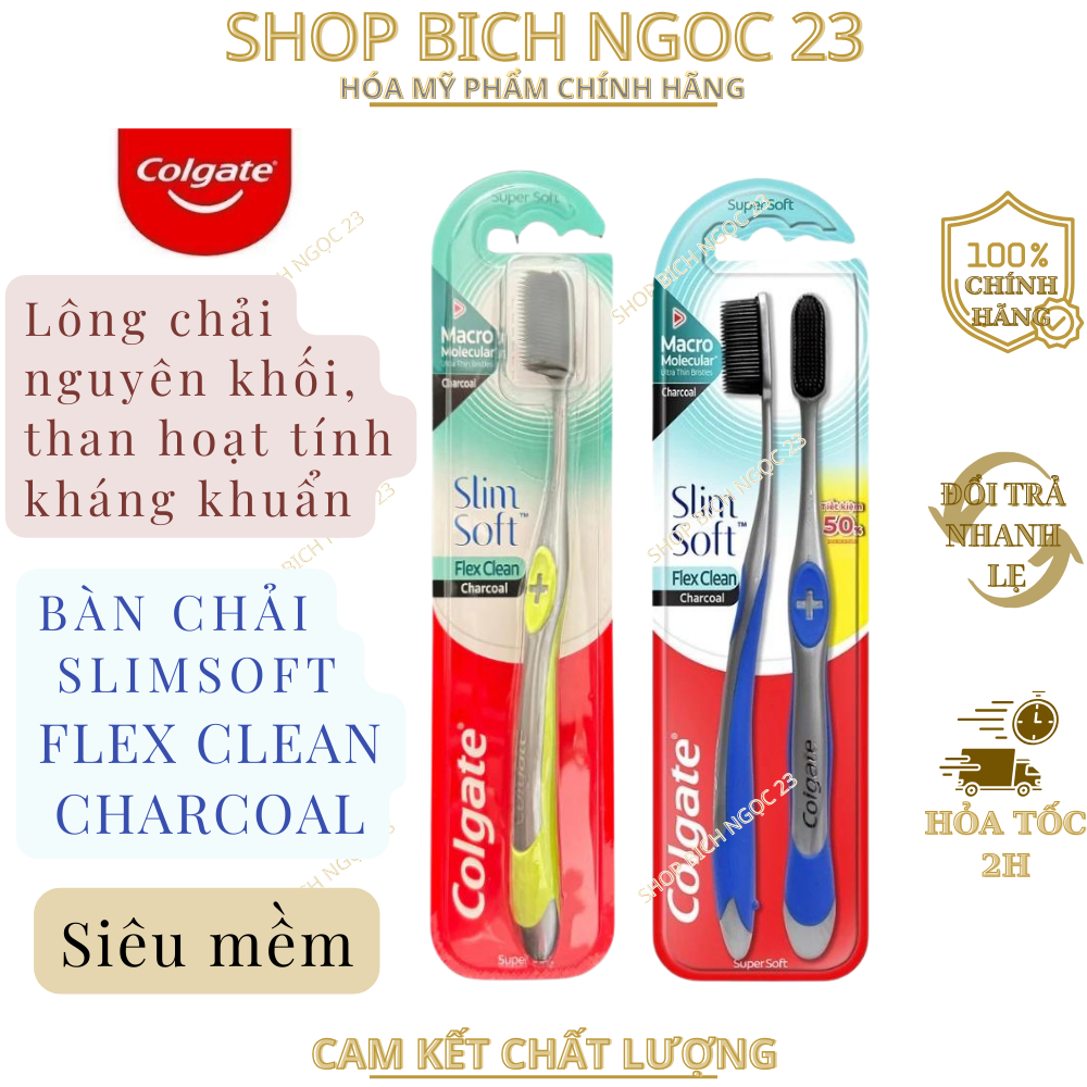 Bàn chải Colgate - Flex Clean, bàn chải, lông chải nguyên khối bộ đôi ...