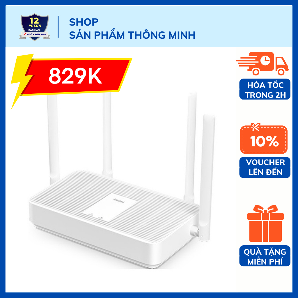 Bộ phát Wifi Router Xiaomi Redmi AX1800 - AX3000 - Wifi 6 3000Mbps ...
