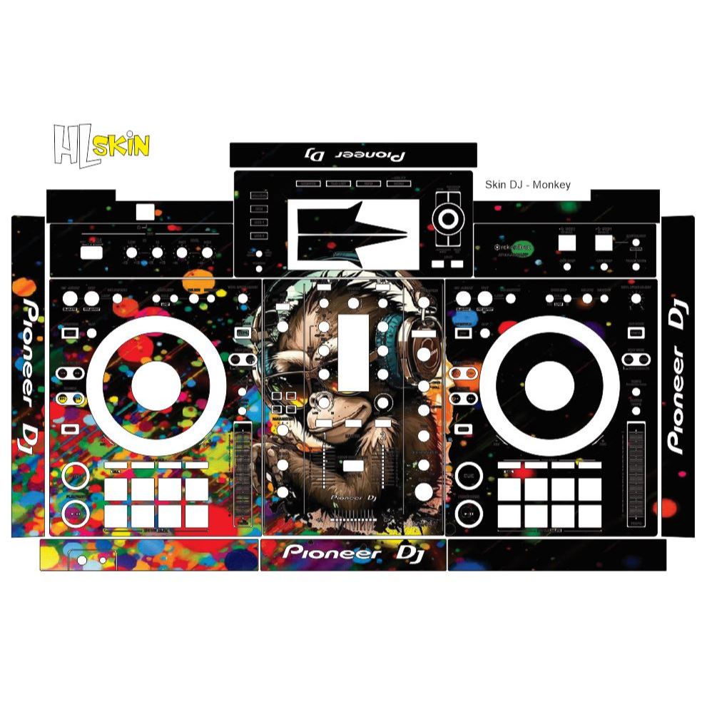 [ Hỏa Tốc ] Skin Dán Bàn DJ (MONKEY) ( XDJ RR / RX / RX2 / RX3 / XZ ...