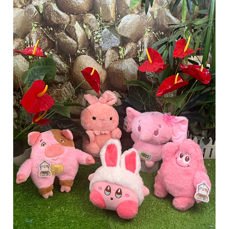 gấu bông gắp màu Pink lẻ mẫu dễ thương | Shopee Việt Nam