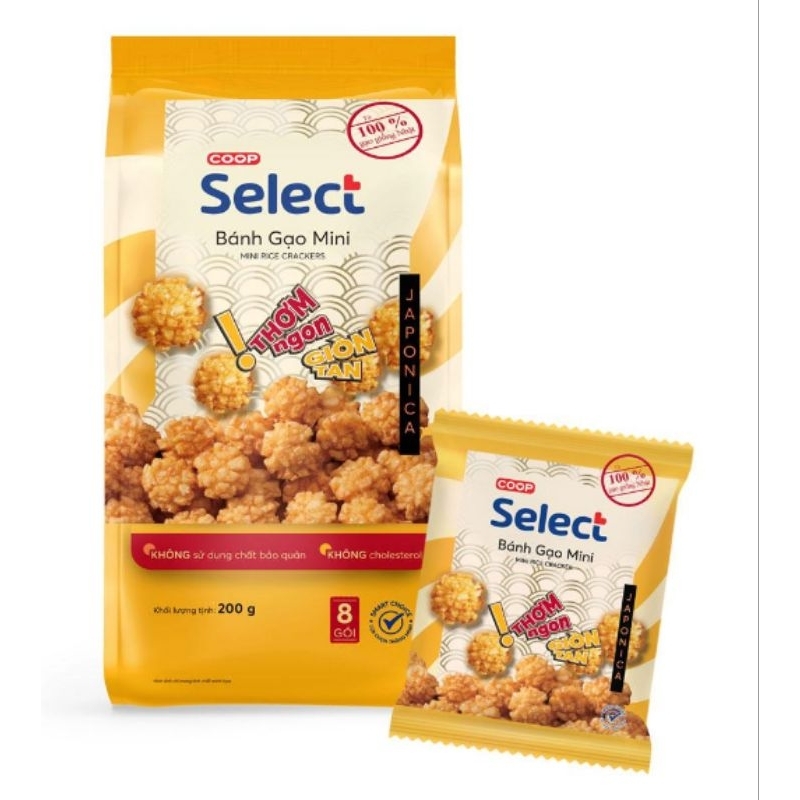 Bánh gạo mini Coop Select 200g | Shopee Việt Nam