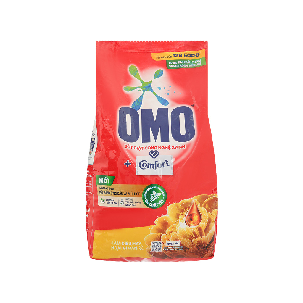 Bột giặt OMO Comfort tinh dầu thơm 5.1kg | Shopee Việt Nam