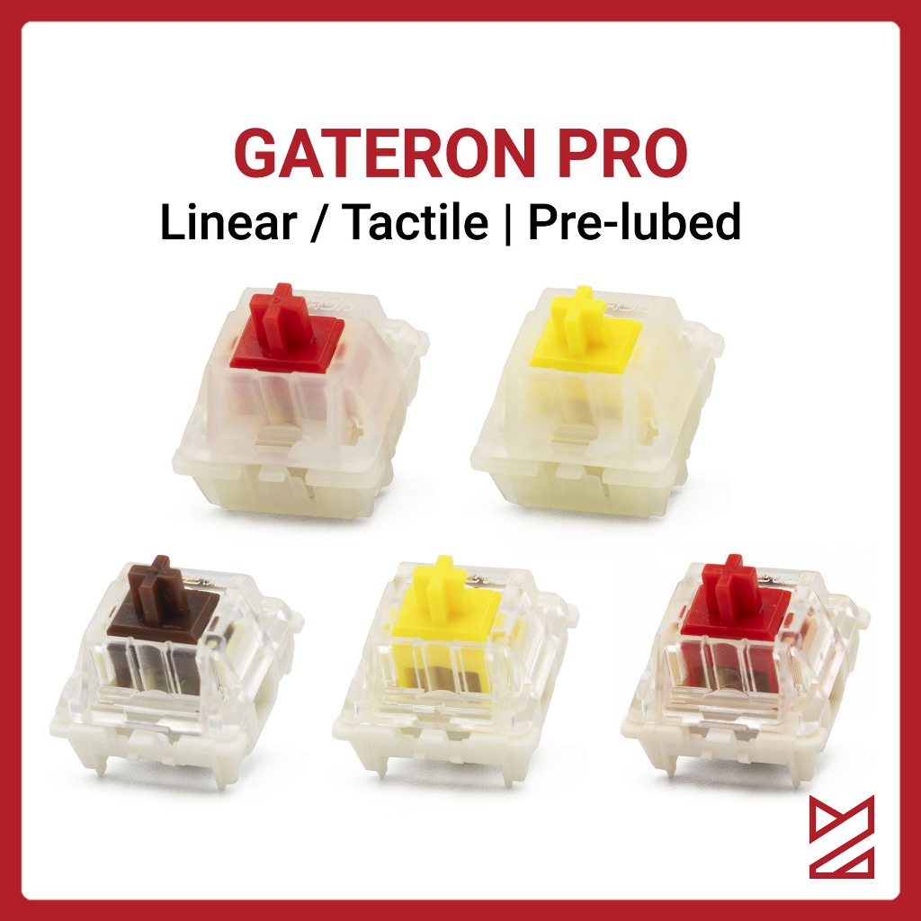 Gateron Milky Yellow Pro | Yellow Pro Switch - Công tắc bàn phím cơ ...
