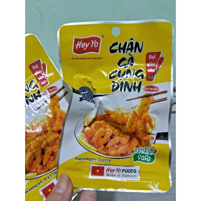 [Chính hãng,hỏa tốc HCM] Combo 10 gói chân gà cay rút xương Cung Đình ...