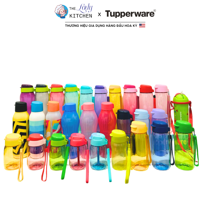 Bình nước Tupperware, Tổng hợp các dòng bình Tupperware chính hãng, Eco ...