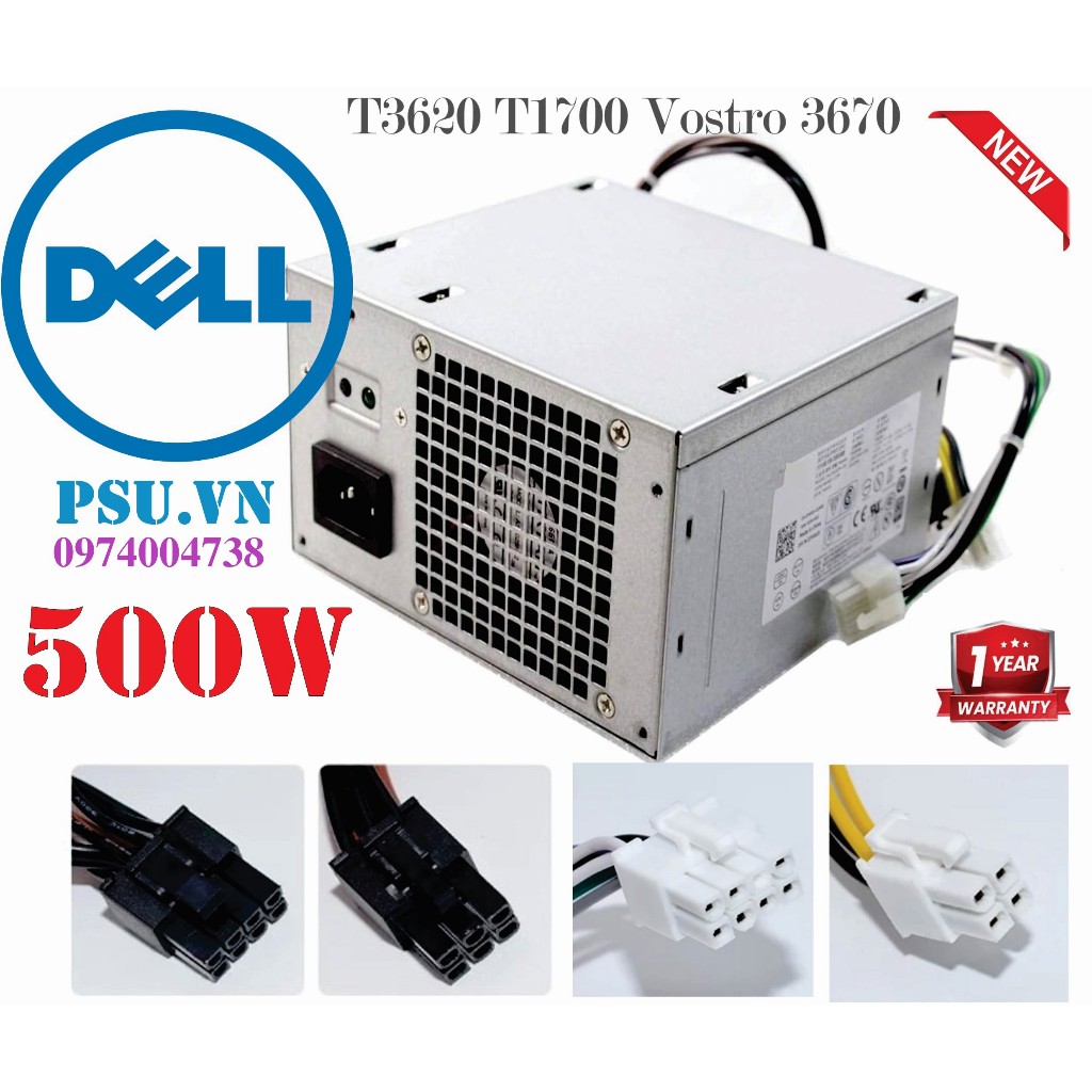Dell Precision T3620 T20 T30 T1700 Vostro 3670 Optiplex 3020 Bộ Nguồn ...