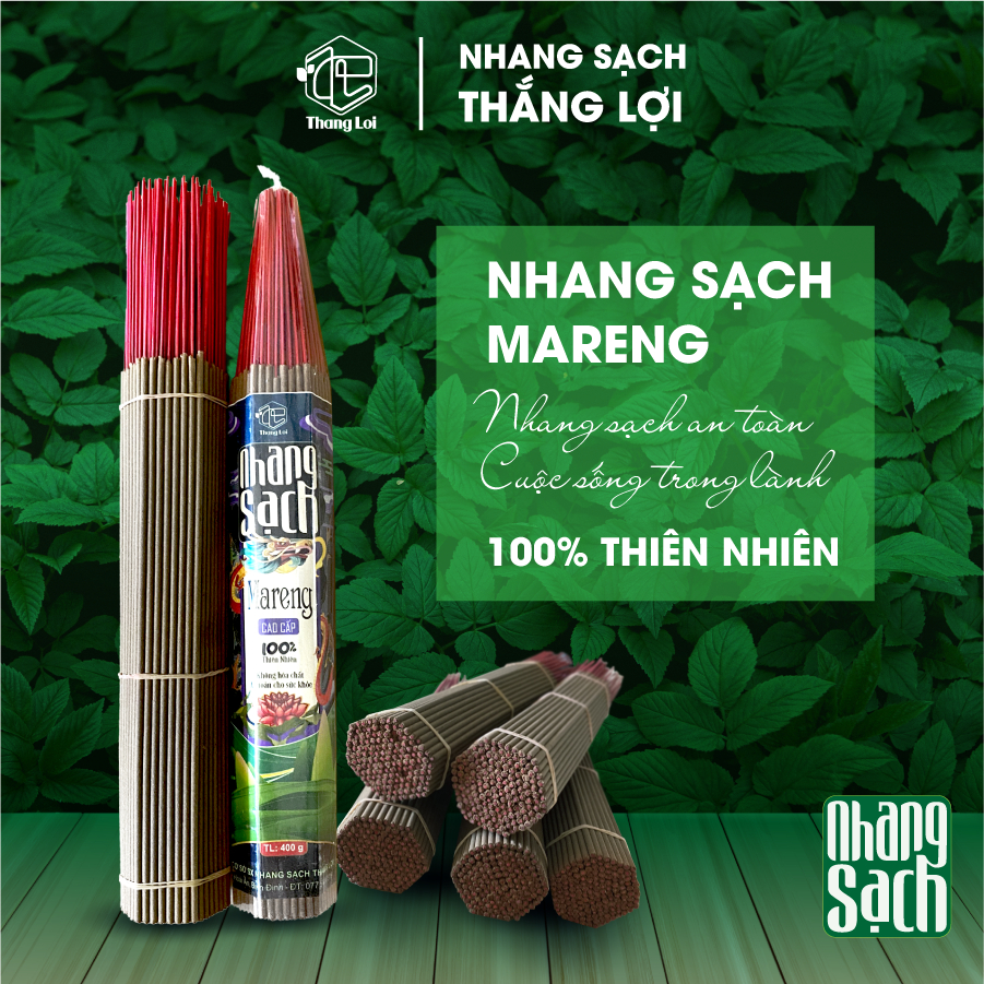 [ở đây rẻ nhất] NHANG SẠCH MARENG 4T 400g_100% THIÊN NHIÊN | Shopee ...