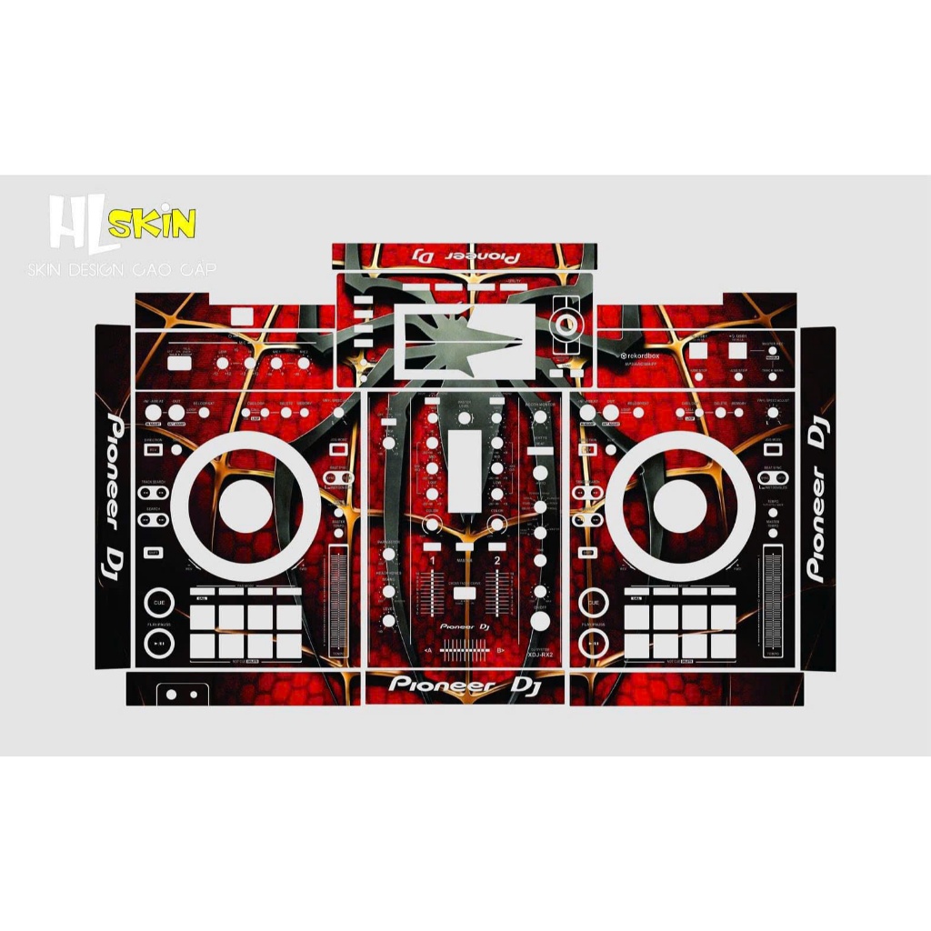 [ Hỏa Tốc ] Skin Dán Bàn DJ (NGƯỜI NHỆN) ( XDJ RR / RX / RX2 / RX3 / XZ ...