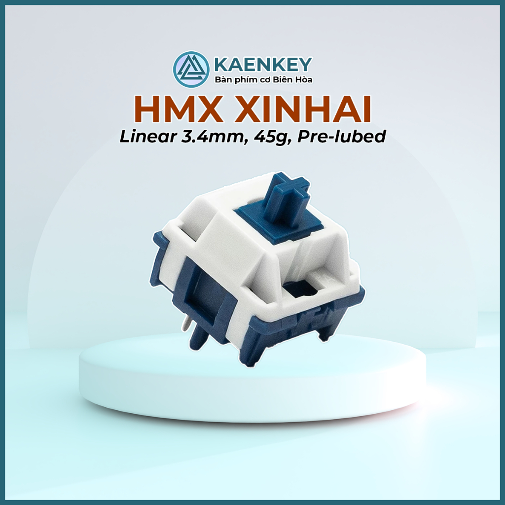 Switch HMX Xinhai 5 pin Linear 45g, hành trình 3.4mm công tắc bàn phím ...