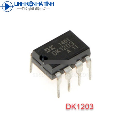 Túi 5 con IC nguồn DK1203 1203 DIP-8 mới | Shopee Việt Nam