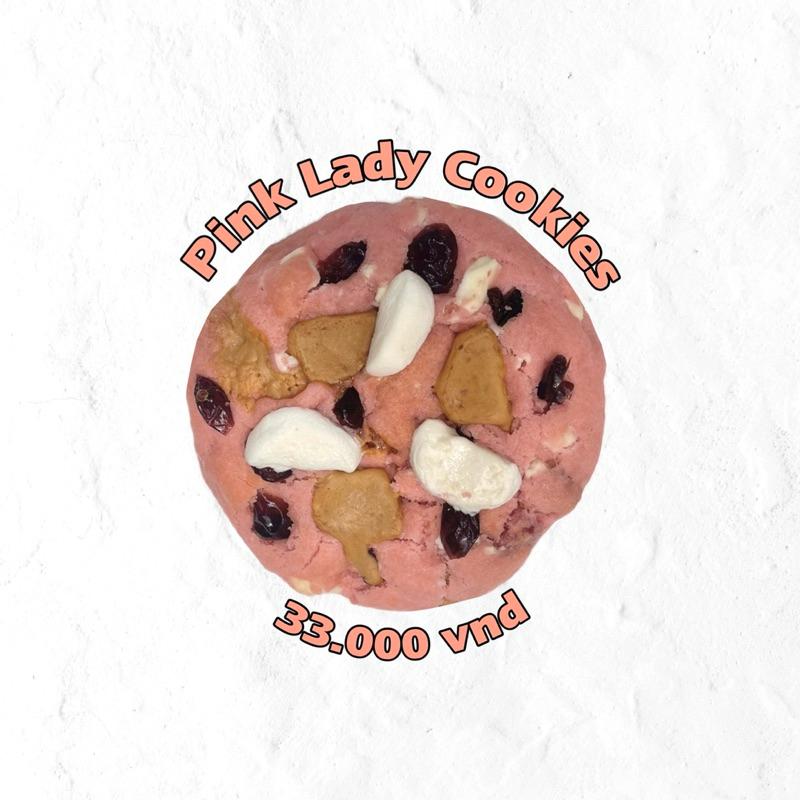 Pink Lady Cookies(bánh quy mềm-Bigcookie) | Shopee Việt Nam