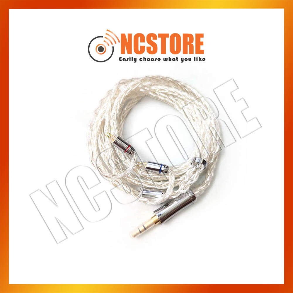 [NC] Cable NC-AUDIO 019 | Đồng mạ bạc 8 sợi | Dây cáp nâng cấp tai nghe ...