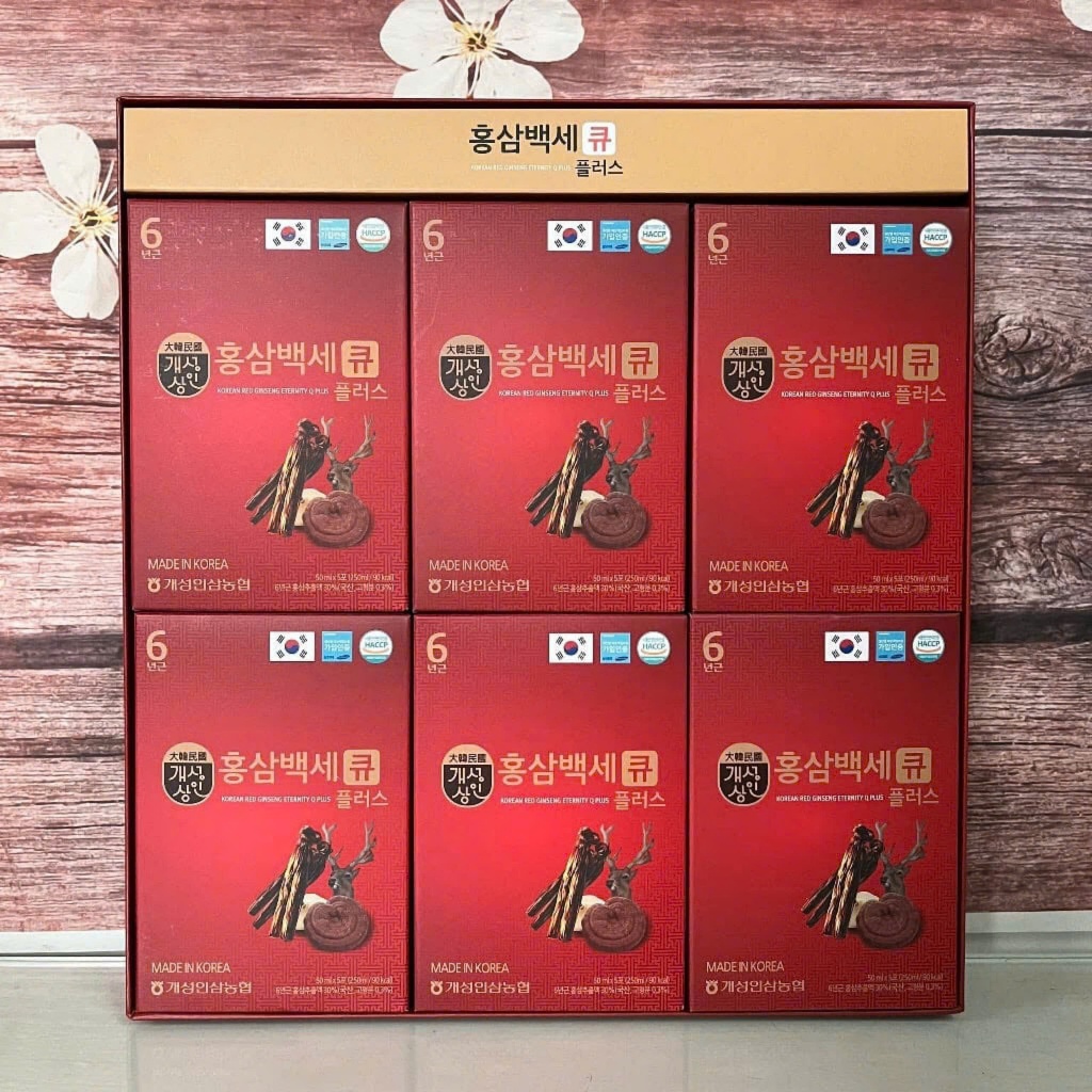 NƯỚC HỒNG SÂM NHUNG HƯƠU LINH CHI NONGHUYP QPLUS HÀN QUỐC (30 gói x 50ml) | Shopee Việt Nam