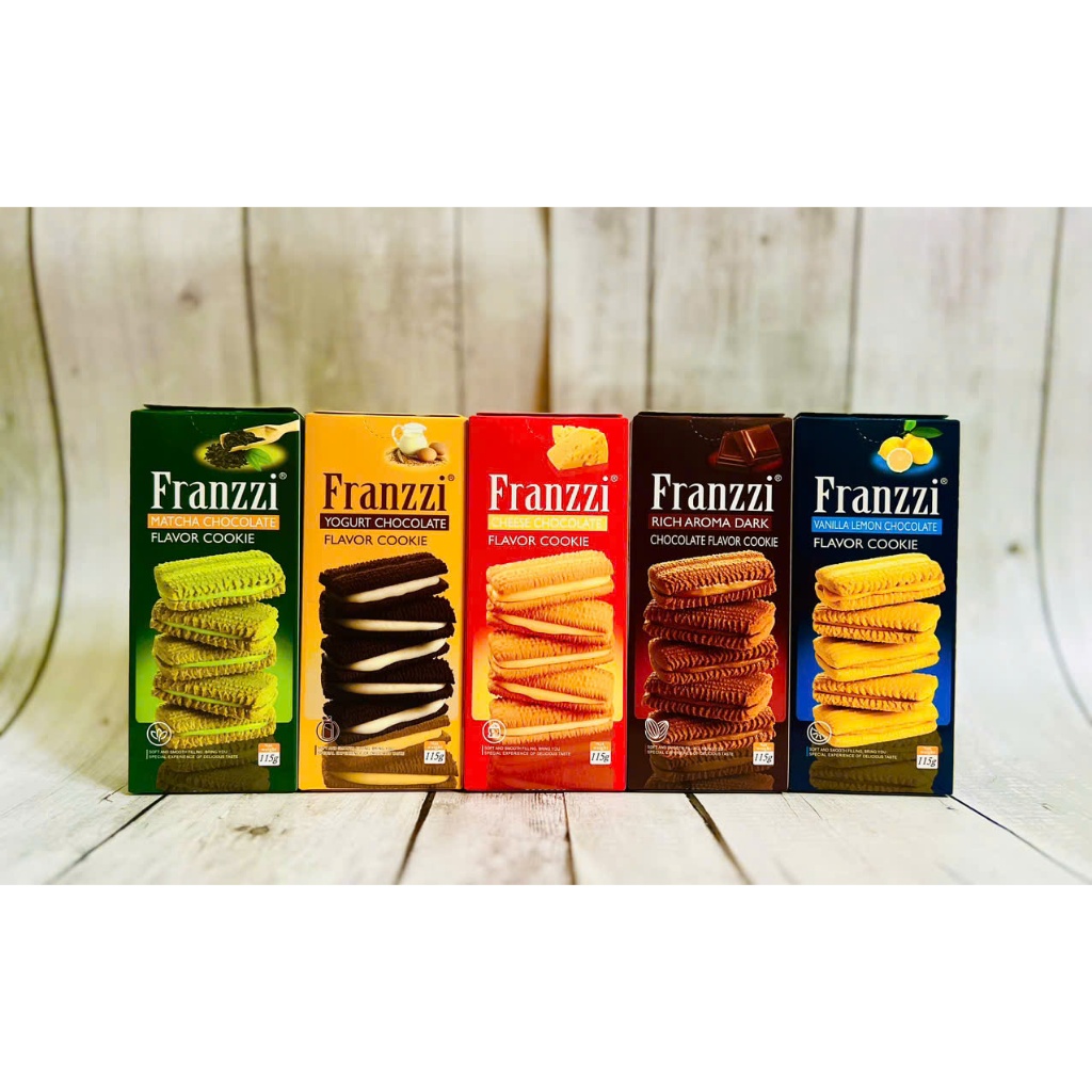 Bánh Quy Nhân Kem Franzzi Hộp Giấy 115g | Shopee Việt Nam