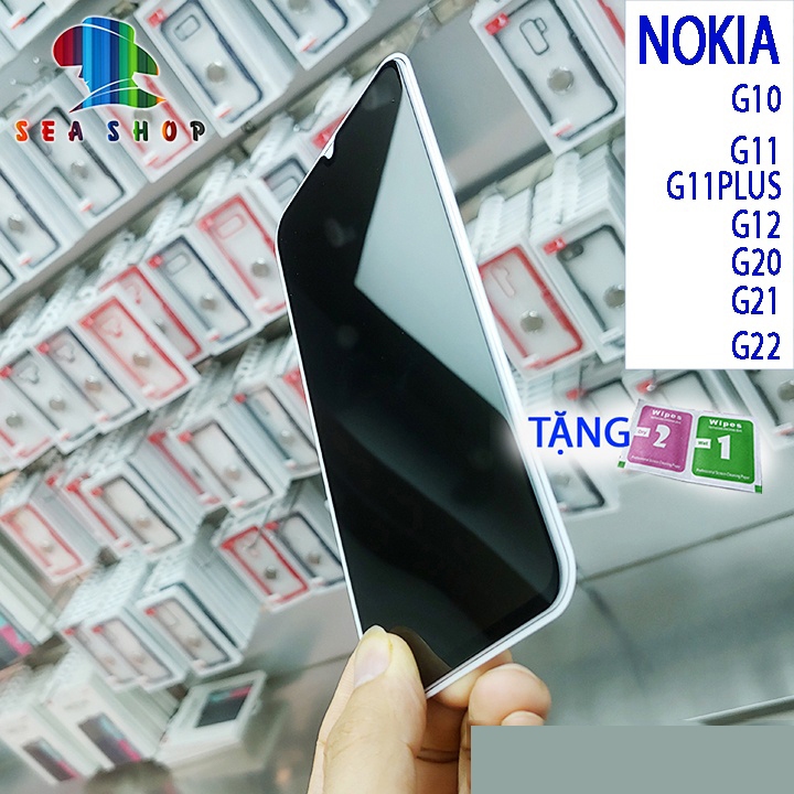 Kính Cường lực chống NHÌN TRỘM cho Nokia G10, G11 Plus, G12, G20. G21 ...