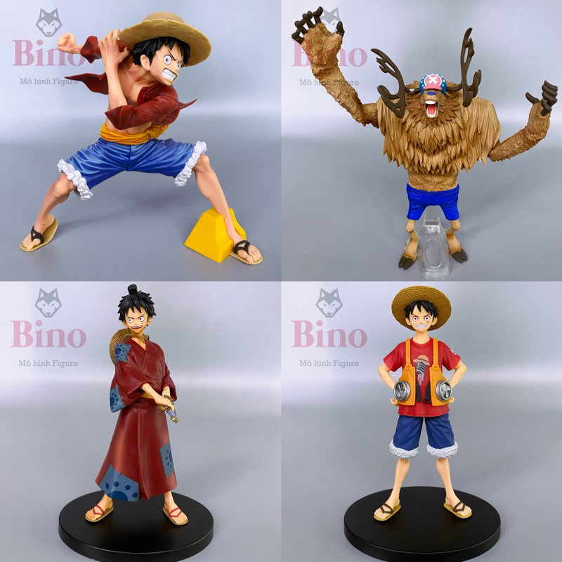 Mô hình One Piece Luffy, Chopper chính hãng - 2nd like new - No box ...