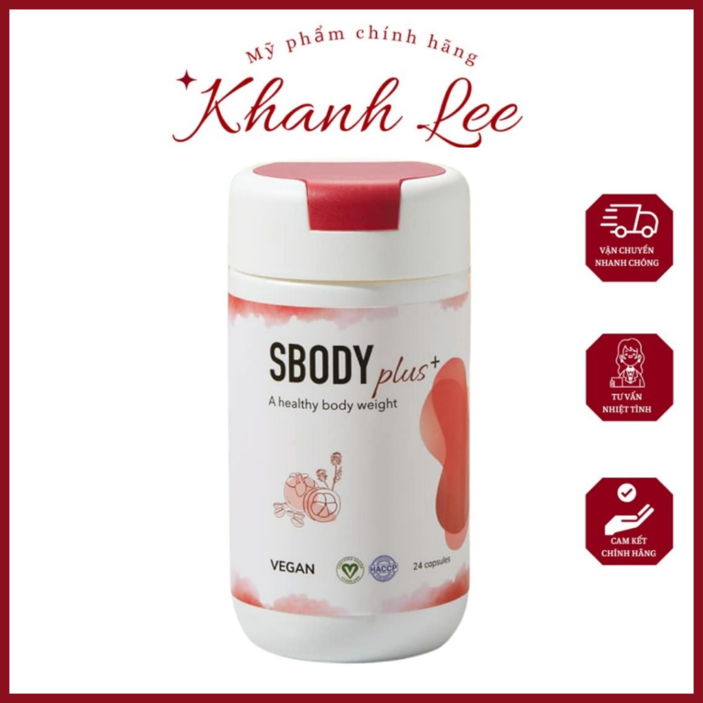 Viên uống Sbody Plus+ hỗ trợ giảm mỡ thừa 24 viên | Shopee Việt Nam