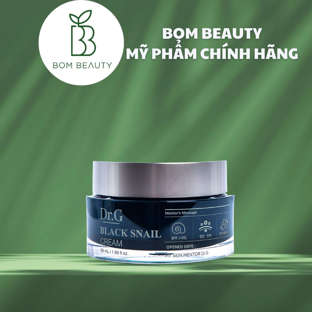 370- Kem dưỡng da ốc sên drg dr.g Dr.G Black Snail (mẫu như ava ...