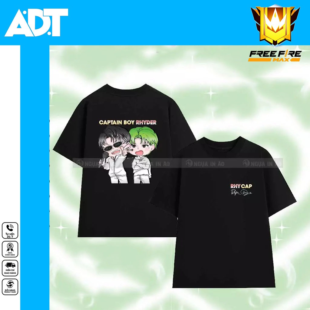 ÁO RHYCAP CHIBI - Áo in hình rhyder captain in hình chibi | ADT STORE ...
