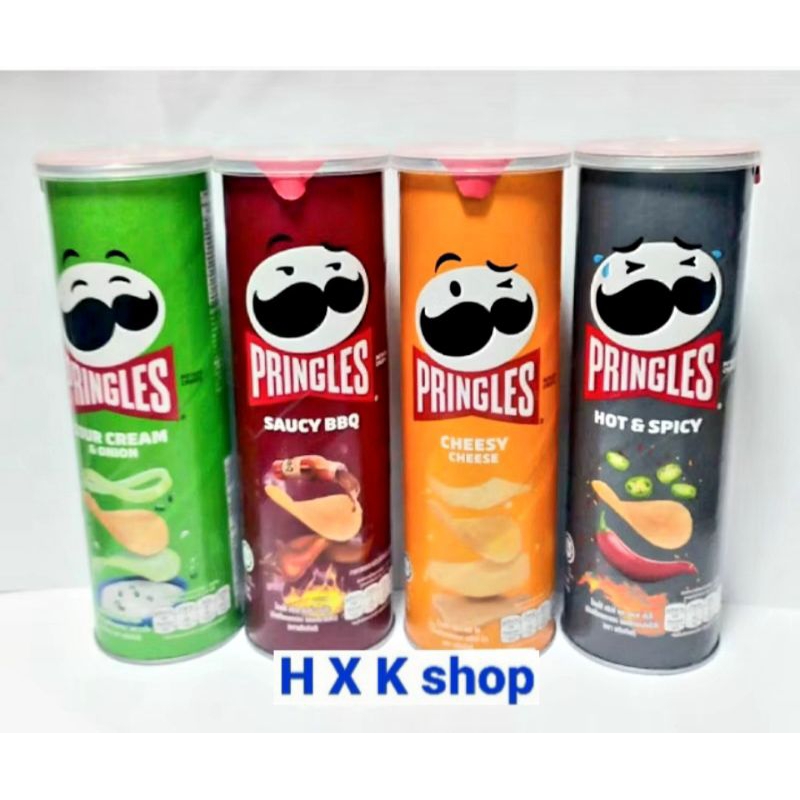 Khoai Tây Chiên 102gr 1lon nhiều vị Pringles 4 loại, 4 /25 | Shopee Việt Nam