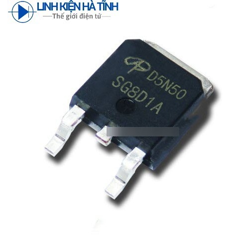Túi 3 con MOSFET N-CHANNEL AOD5N50 D5N50 5N50 5A 500V TO-252 mới | Shopee Việt Nam