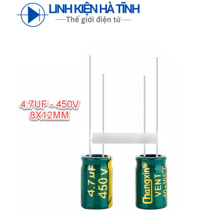 Túi 25 con TỤ HÓA 4,7UF 450V 4.7UF 450V | Shopee Việt Nam
