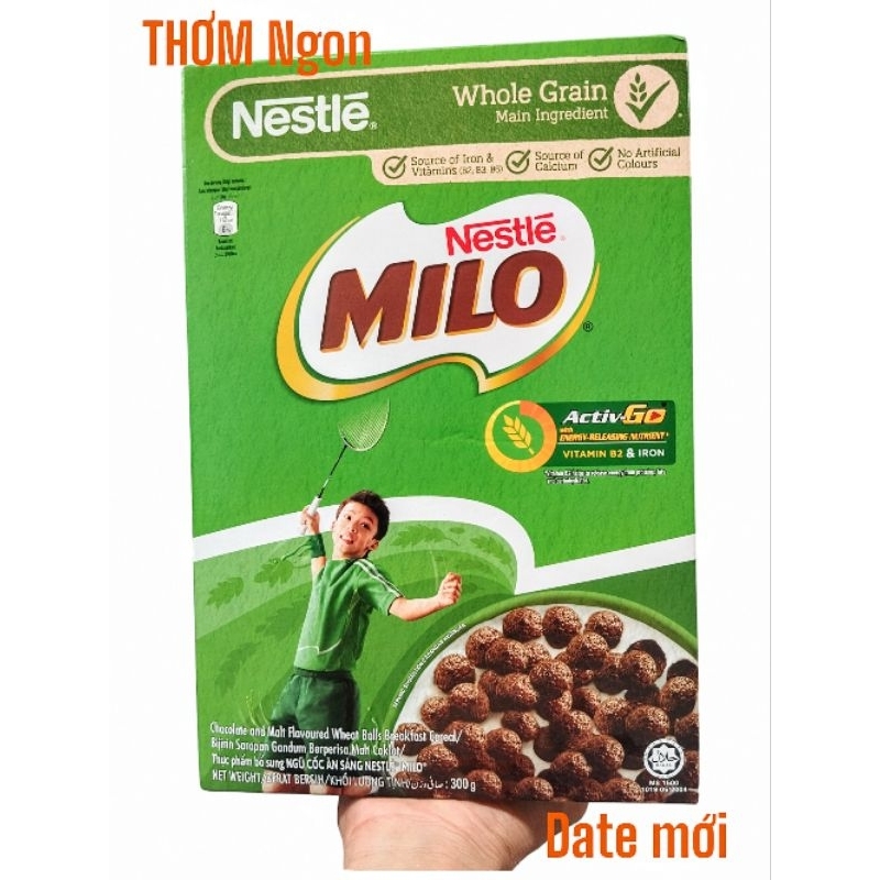 Bánh Ăn Sáng Milo 300gr Thơm Ngon Cho Gia Đình NESTLE® (DATE MỚI ...