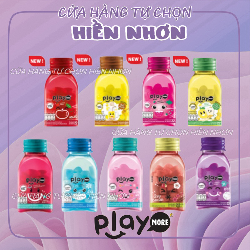 Kẹo Playmore - Play More Thái Lan The Mát đủ các vị 22g | Shopee Việt Nam