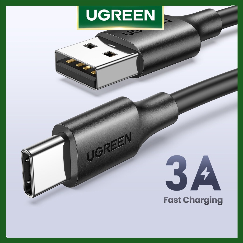 Cáp Sạc nhanh USB Type C to USB UGREEN Quick Charge 3.0 5V3A Chính Hãng | Shopee Việt Nam