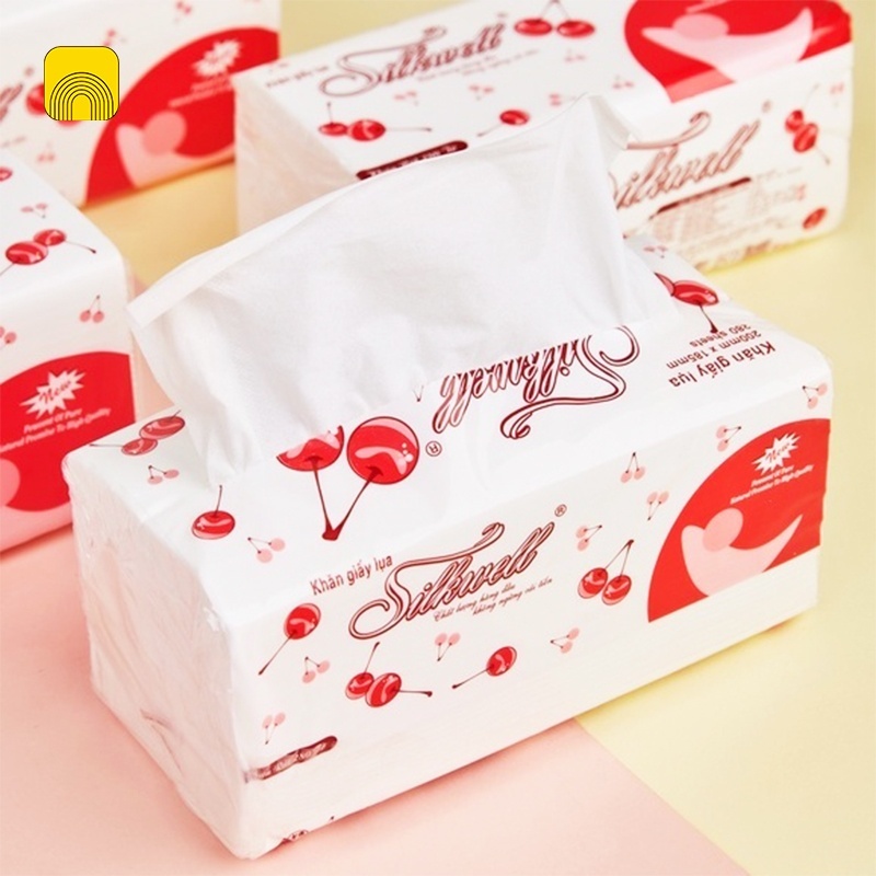 Sỉ 1 gói giấy rút lụa Silkwell 280 tờ Hàng chính hãng | Shopee Việt Nam